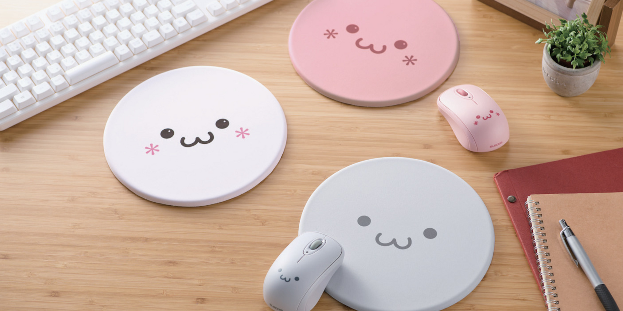 Shiro Chan Mouse Pads